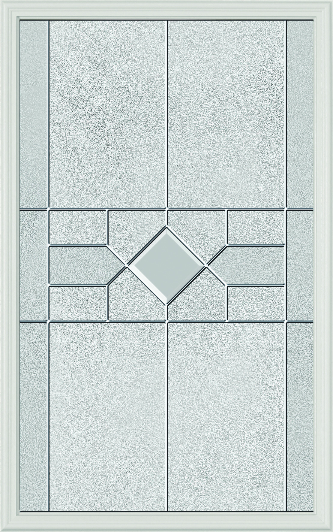 Design-Pro™ Fiberglass Exterior Doors: Mahogany Full View Glass Panel ...