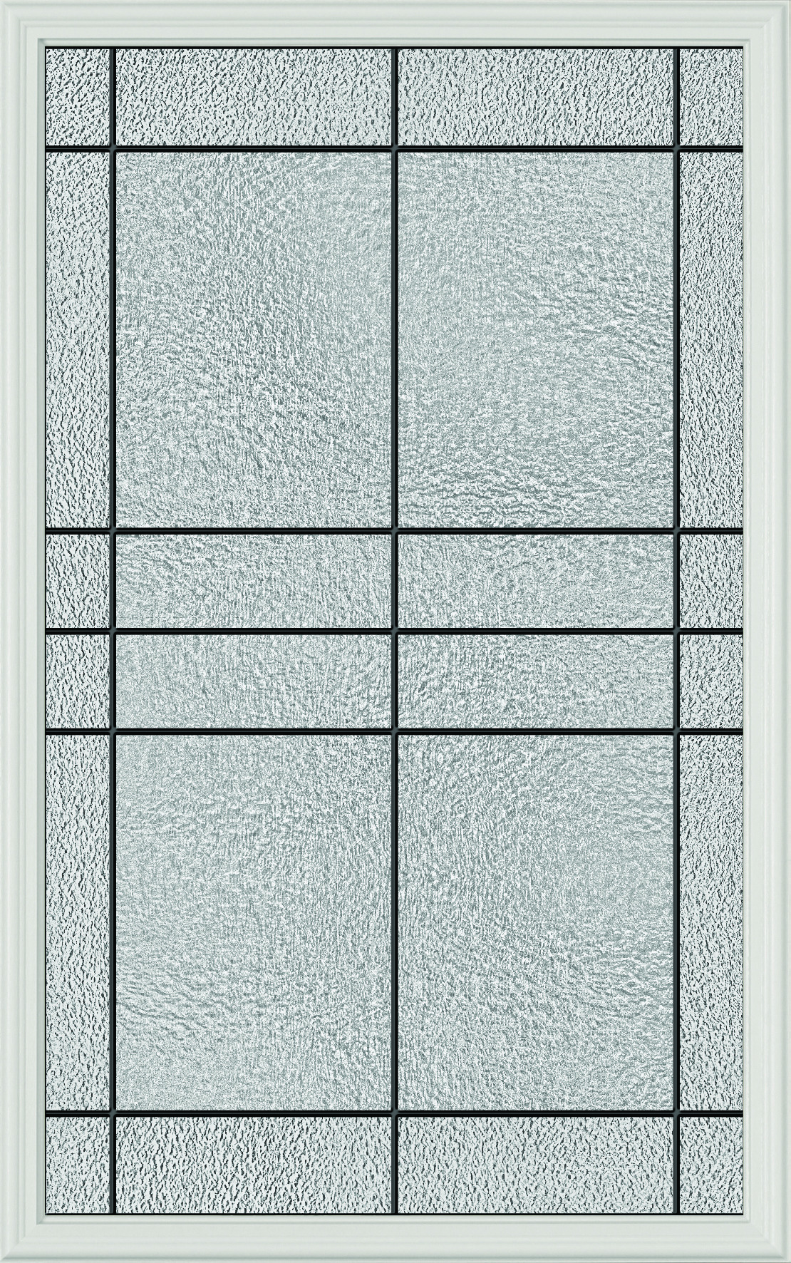 Design-Pro™ Fiberglass Exterior Doors: Oak Full View Glass Panel ...