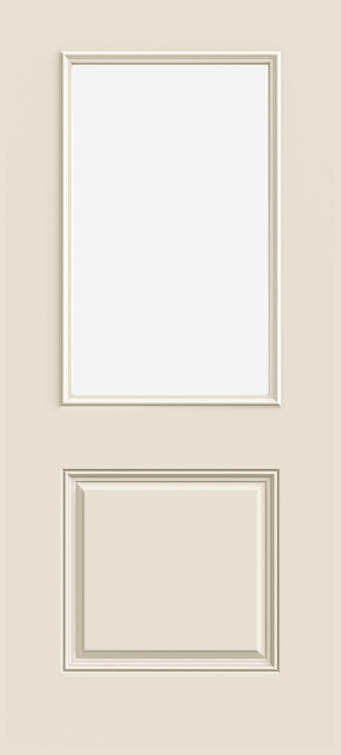 Smooth-Pro™ Fiberglass Exterior Doors: 1/2 View 1-Panel | Reliable and ...