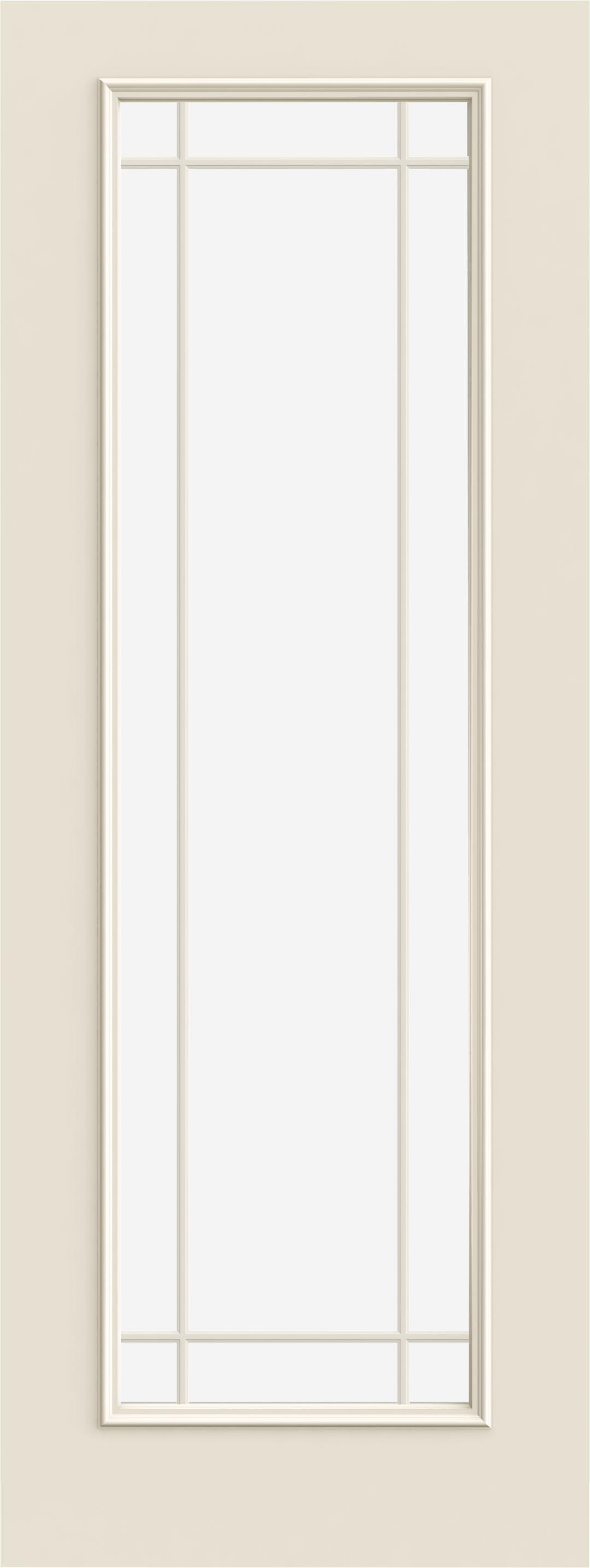 Smooth-Pro™ Fiberglass Exterior Doors: 8ft Full View Prairie Light ...
