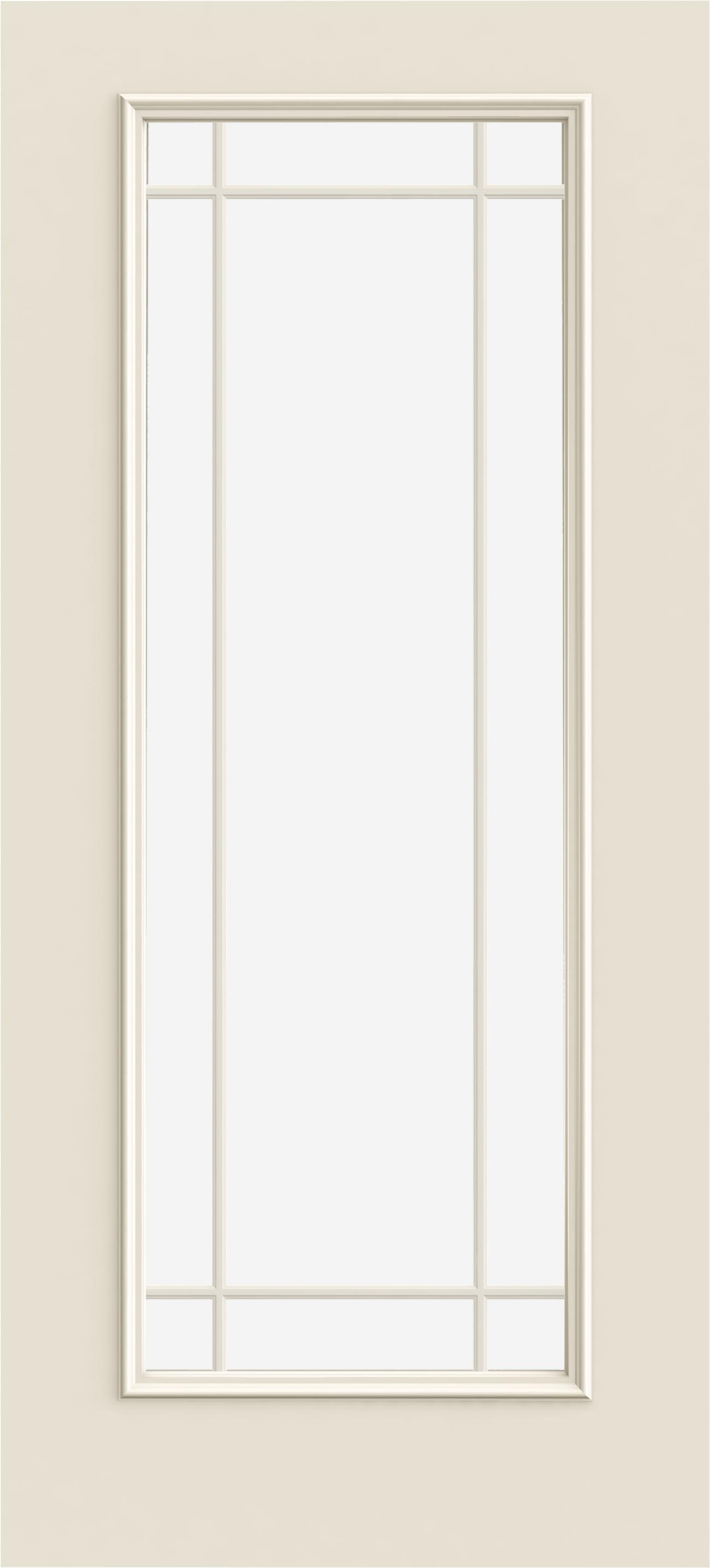 Smooth-Pro™ Fiberglass Exterior Doors: Full View Prairie Light ...