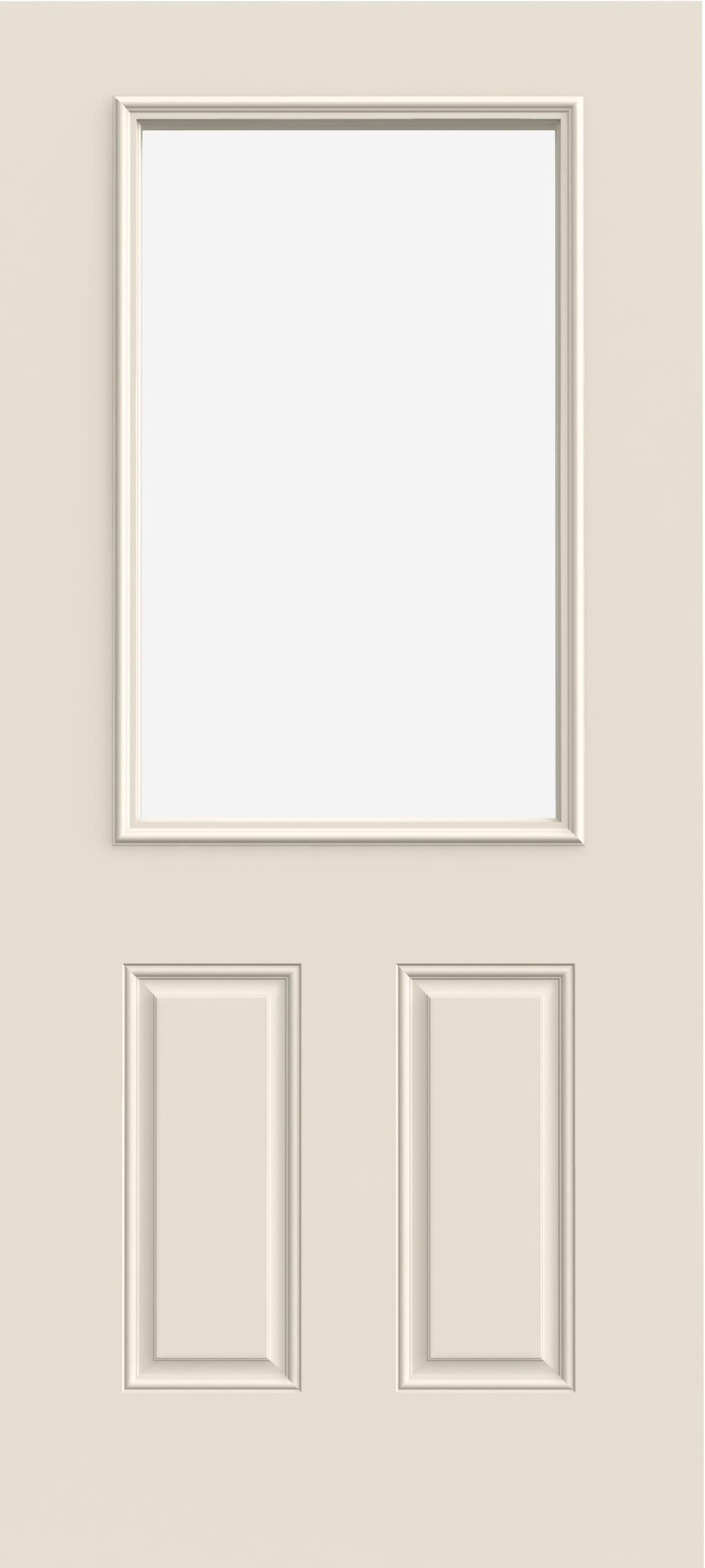Steel Exterior Doors: 1/2 View 2-Panel | Reliable and Energy Efficient ...