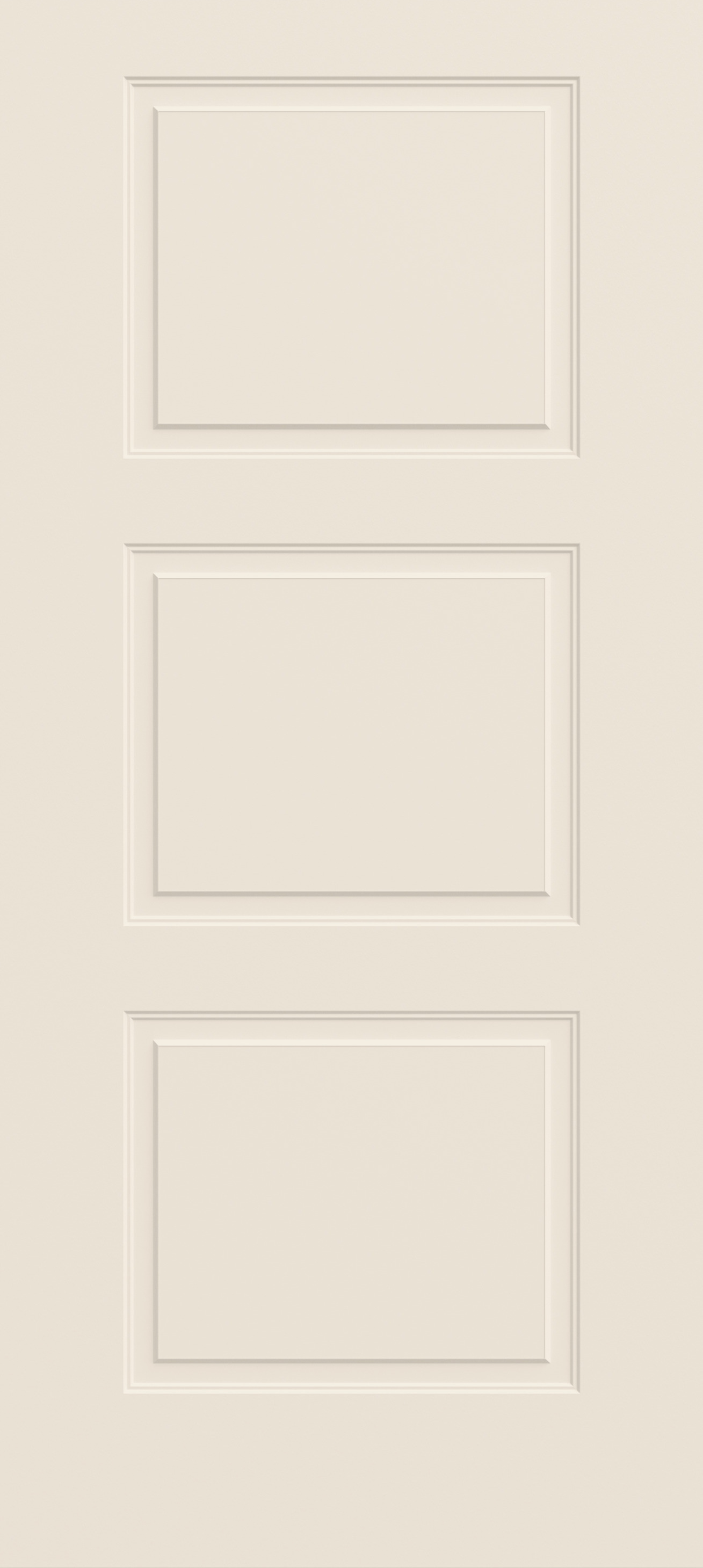 Steel Exterior Doors: 3-Panel Equal | Reliable and Energy Efficient ...