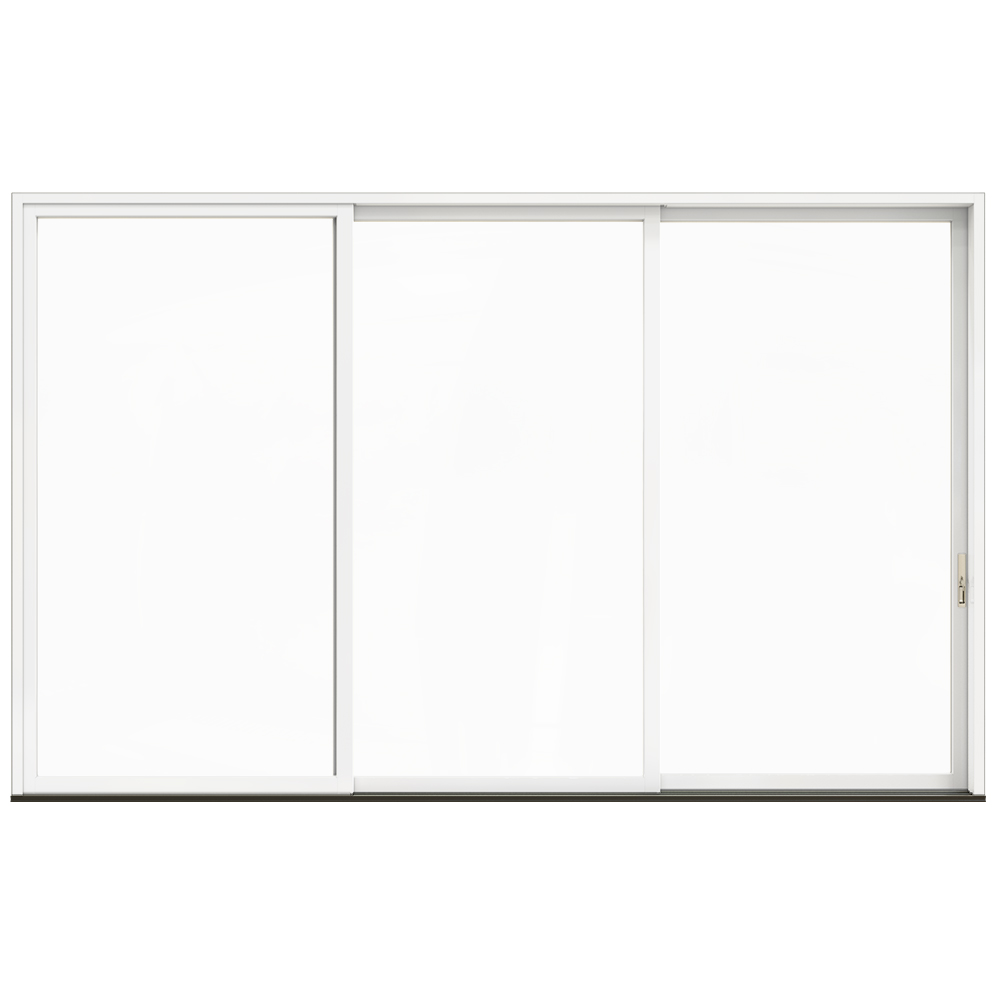 Siteline® Clad-Wood Patio Doors: 3-Panel Stacking Multi-Slide ...